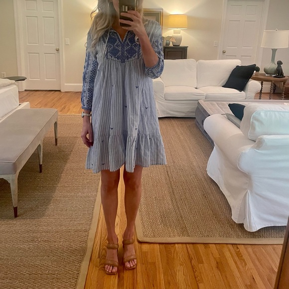 Johnny Was | Dresses | Johnny Was Azure Effortless Boho Dress Boho Chic ...